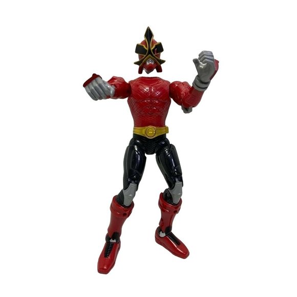 Bandai Namco | Toys | Power Rangers Red Ranger Samurai Force Action ...